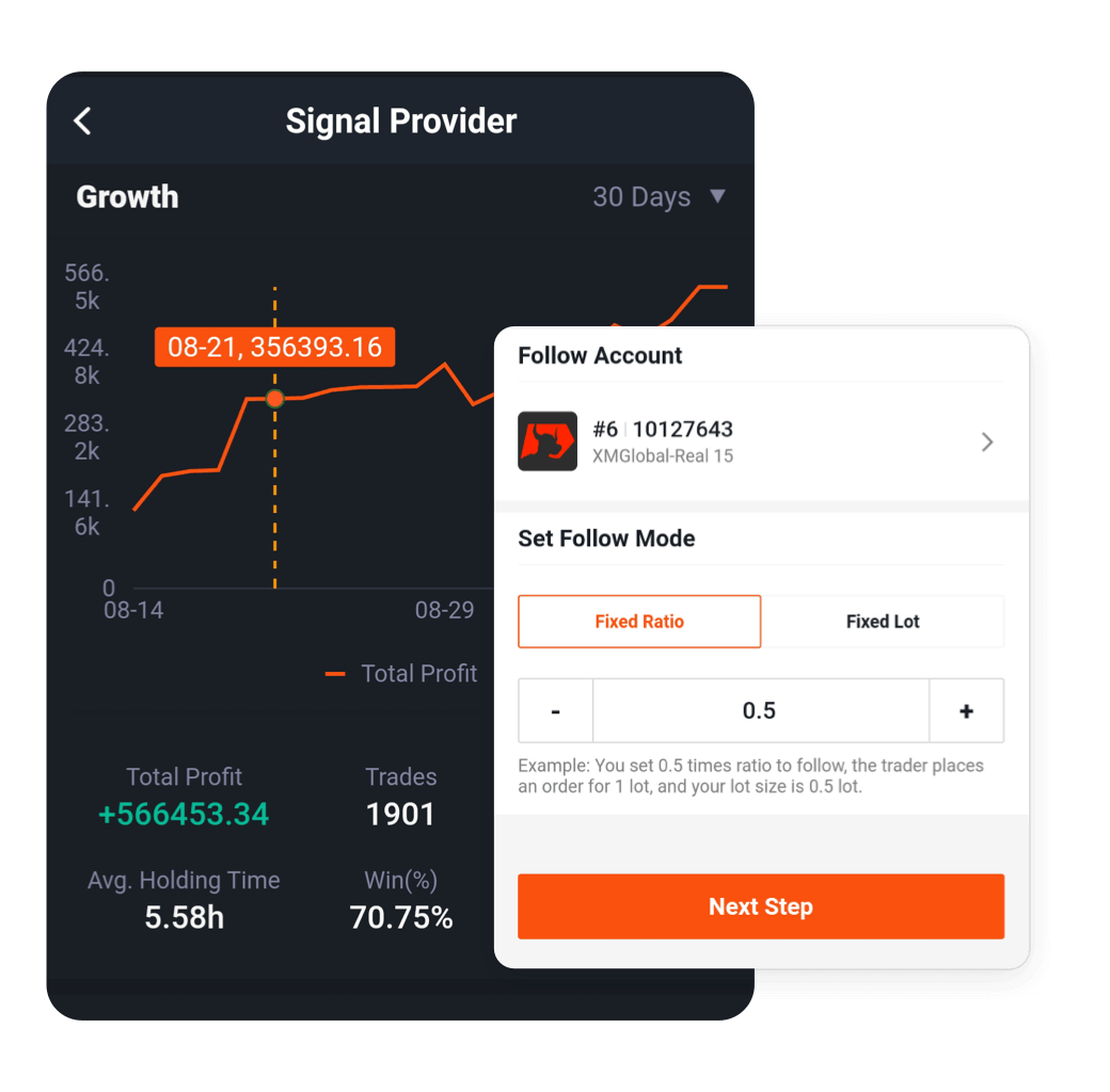 Copy Trade - pocketfx